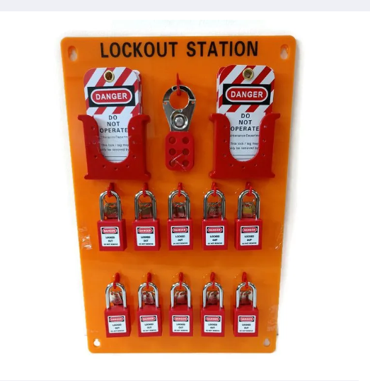 32pc. Heavy Duty Security Safety Lockout Tagout Station – Yale Hardware