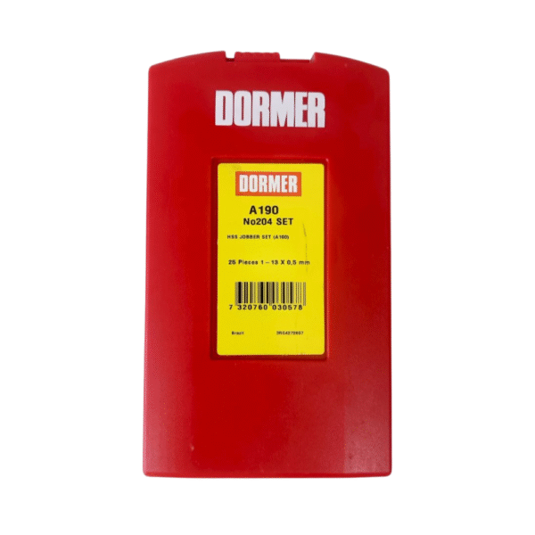 Dormer 25pcs. H.S.S. Jobber Drill Bit Set 1mm – 13mm Model: A190-No ...